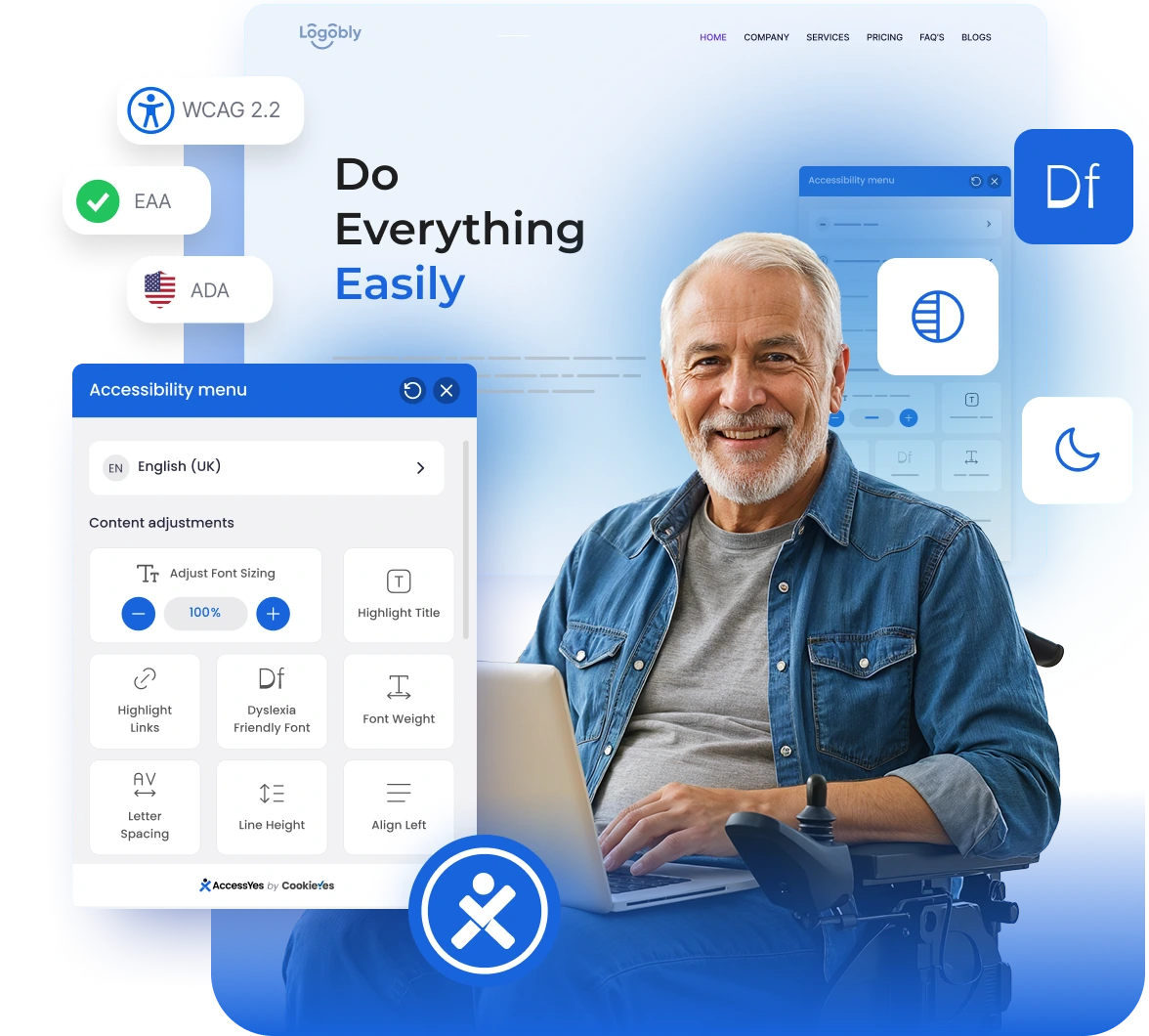 AccessYes Free Accessibility Widget for Websites - CookieYes