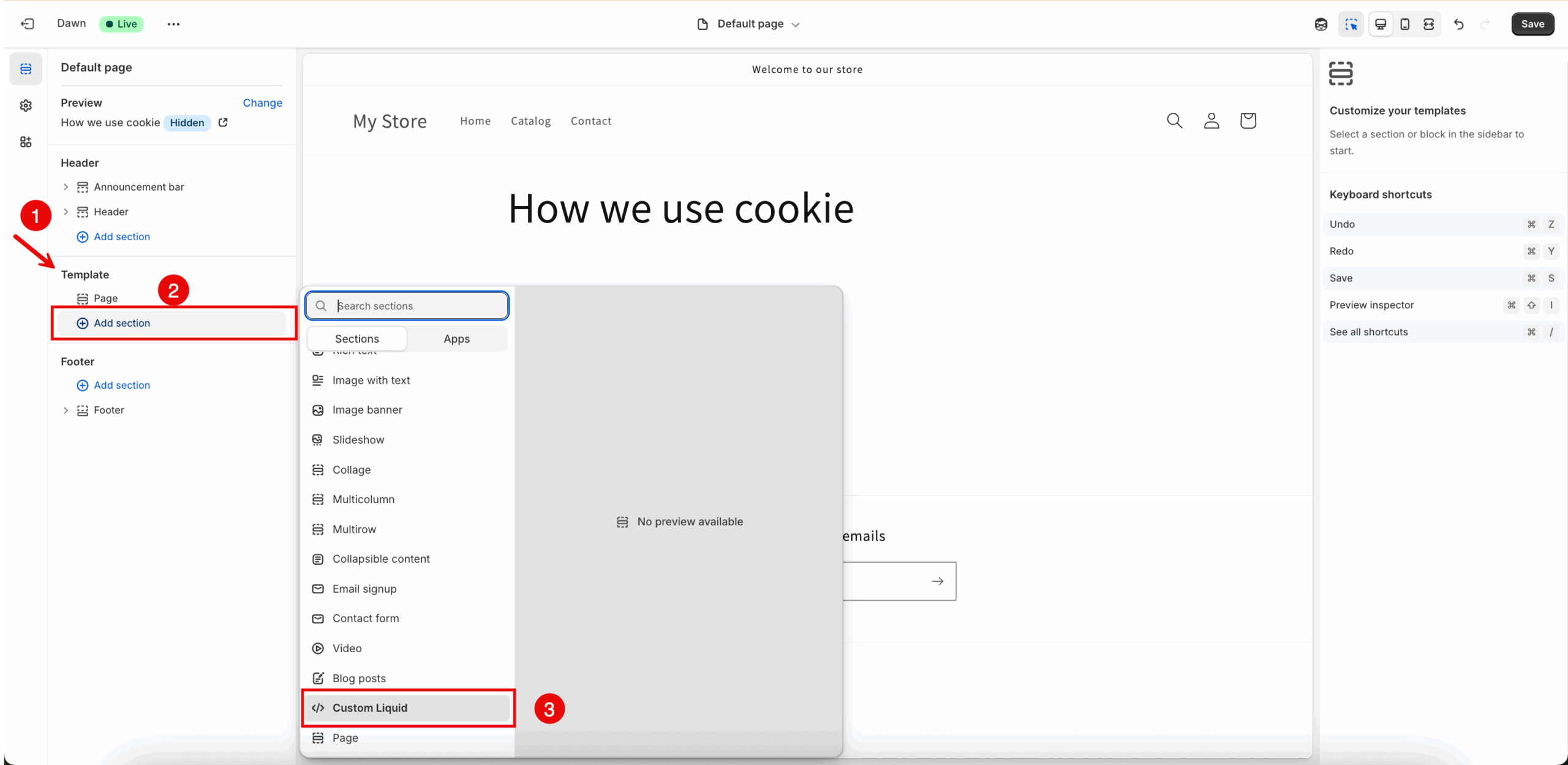 How to Add a Cookie Policy to Shopify - CookieYes