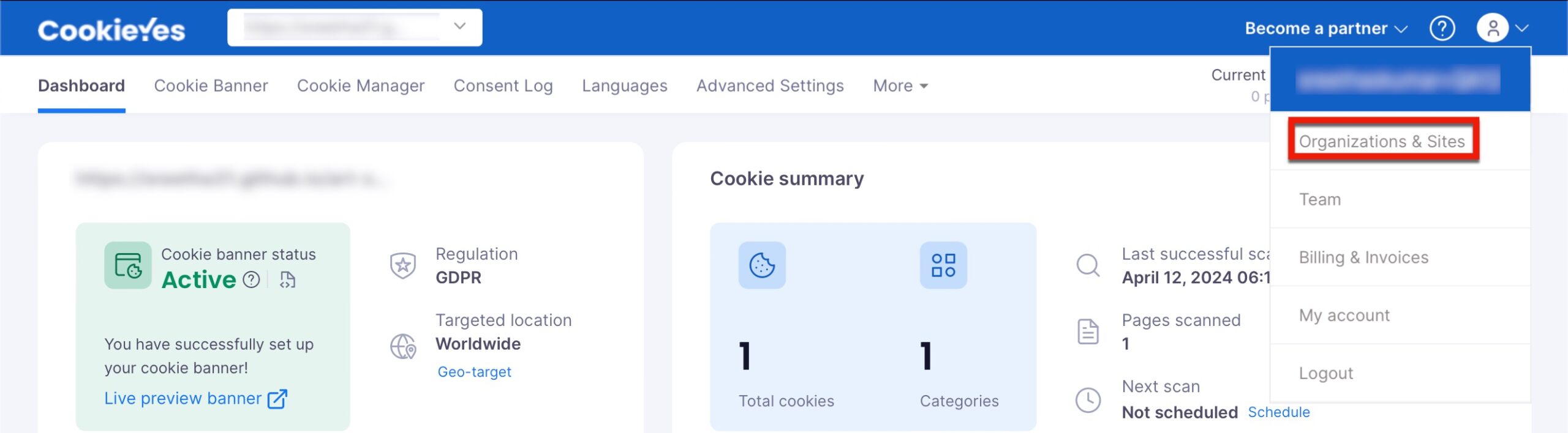 How to Transfer a Site? - CookieYes