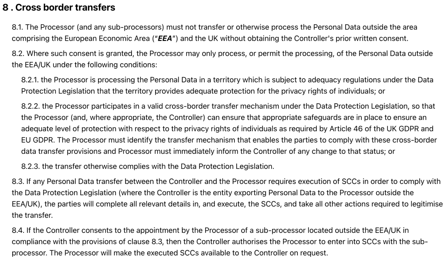 10 Must-Have Clauses in Your Data Processing Agreement - CookieYes