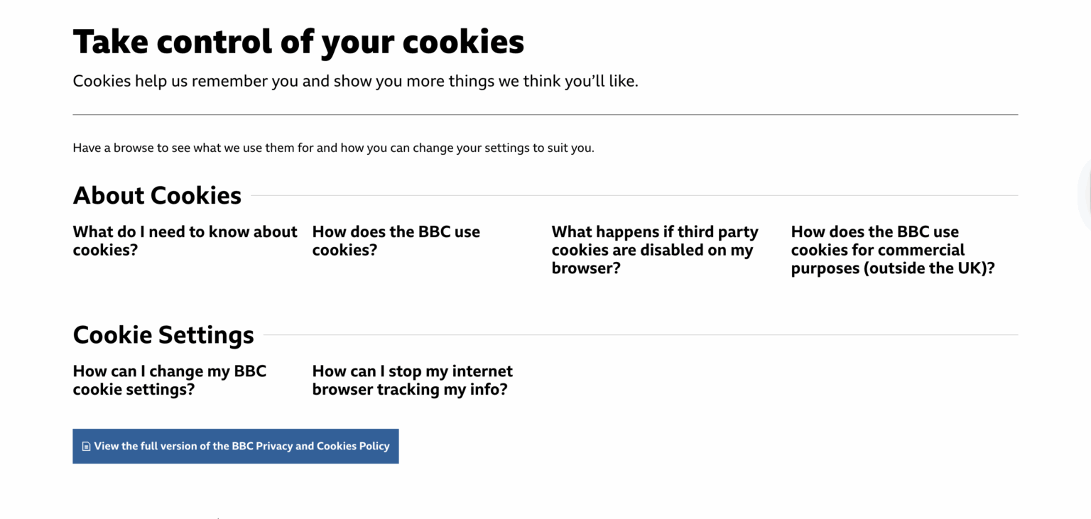 5 Cookie Policy Examples for Websites (GDPR & CCPA Compliance Guide ...
