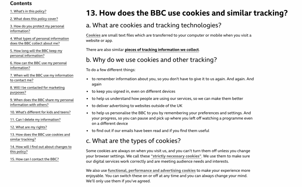 5 Cookie Policy Examples for Websites (GDPR & CCPA Compliance Guide ...